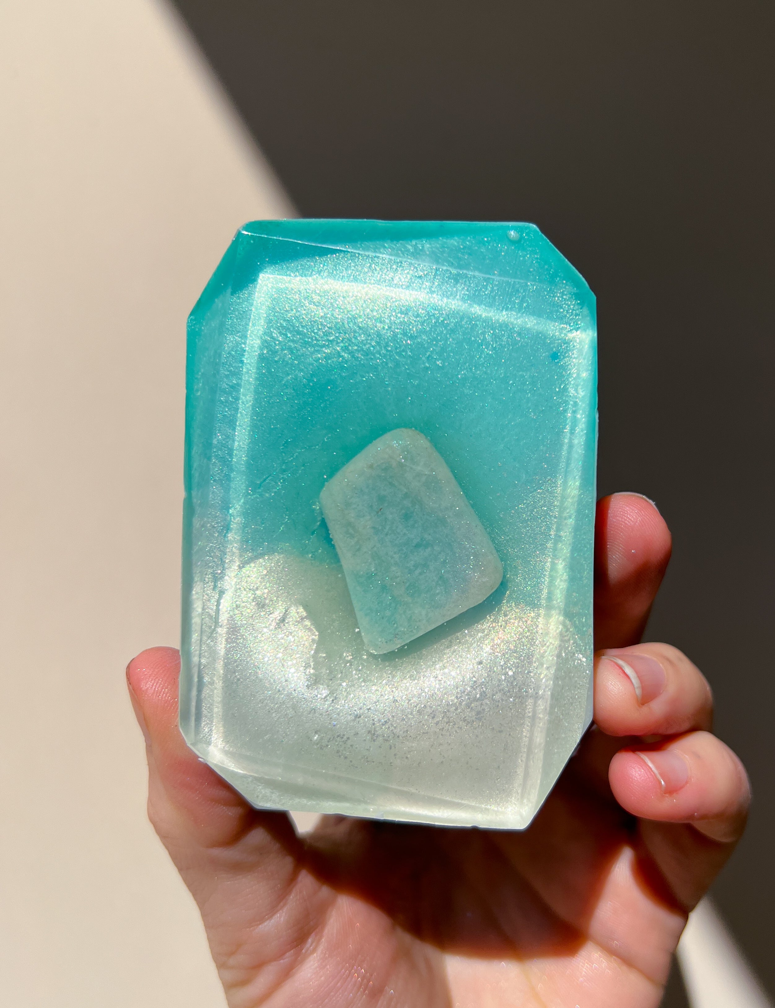 Crystal Bar Soap - Female Owned Crystal Infused Bath Products.
