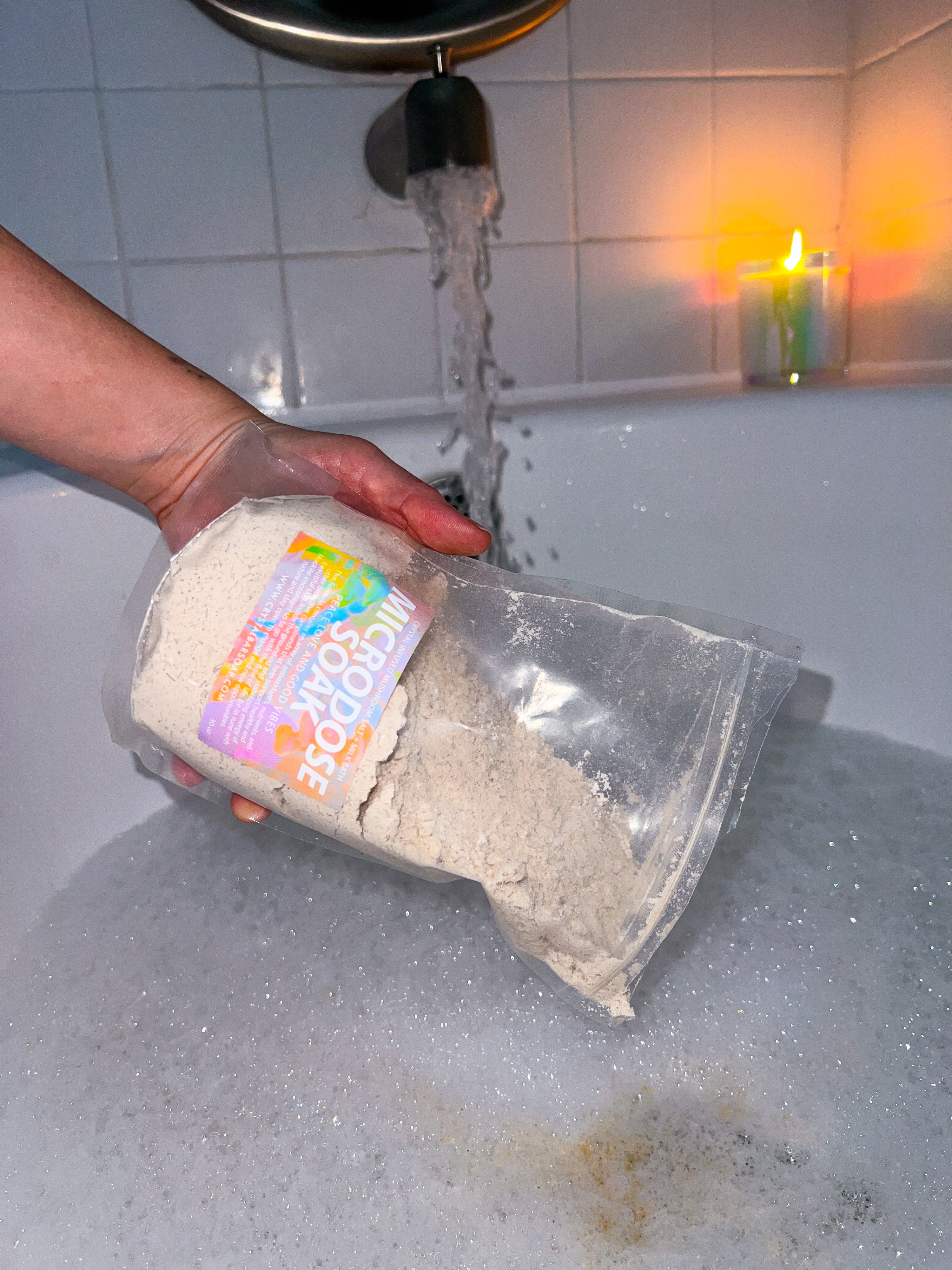 MICRODOSE MUSHROOM MILK BATH SOAK – Crystal Bar Soap