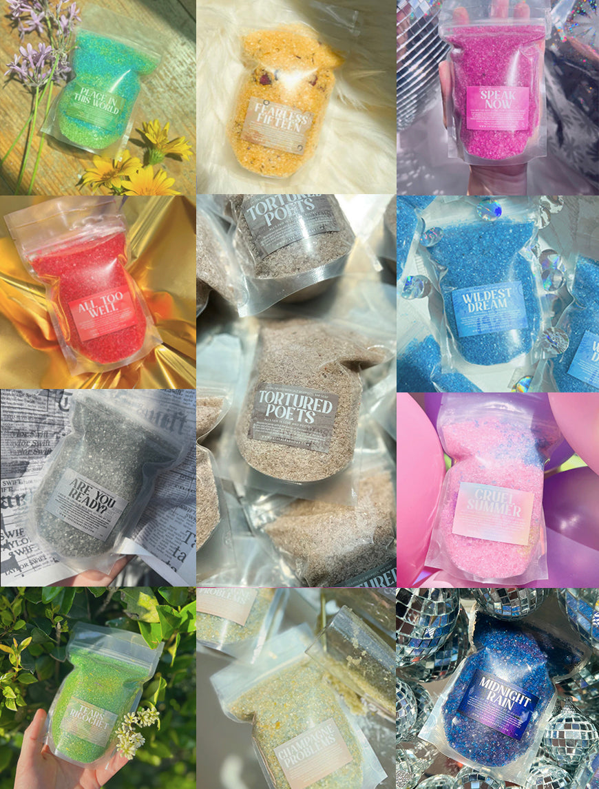 Set de sales de baño Eras Tour – Crystal Bar Soap