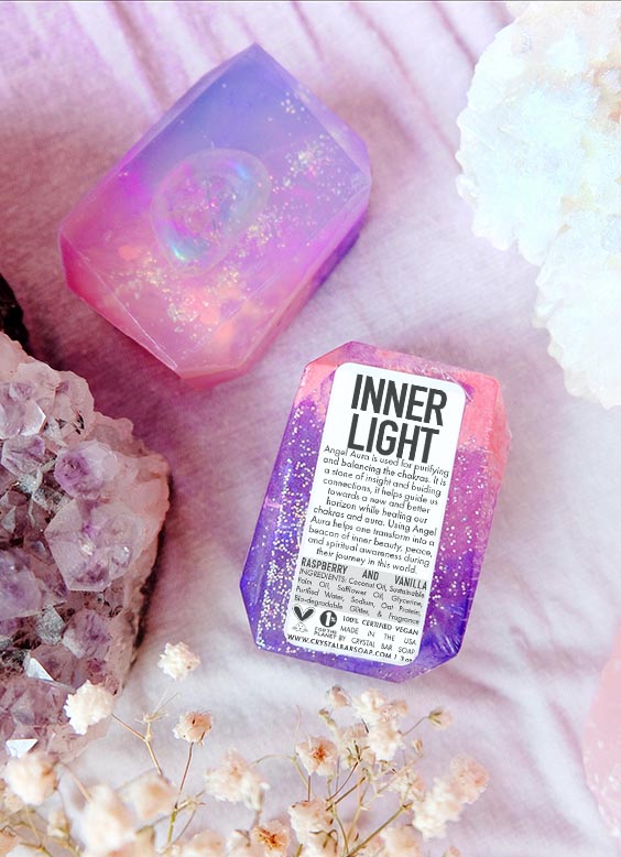 Inner Light Soap by Crystal Bar – Calming Soap to Illuminate Your ...
