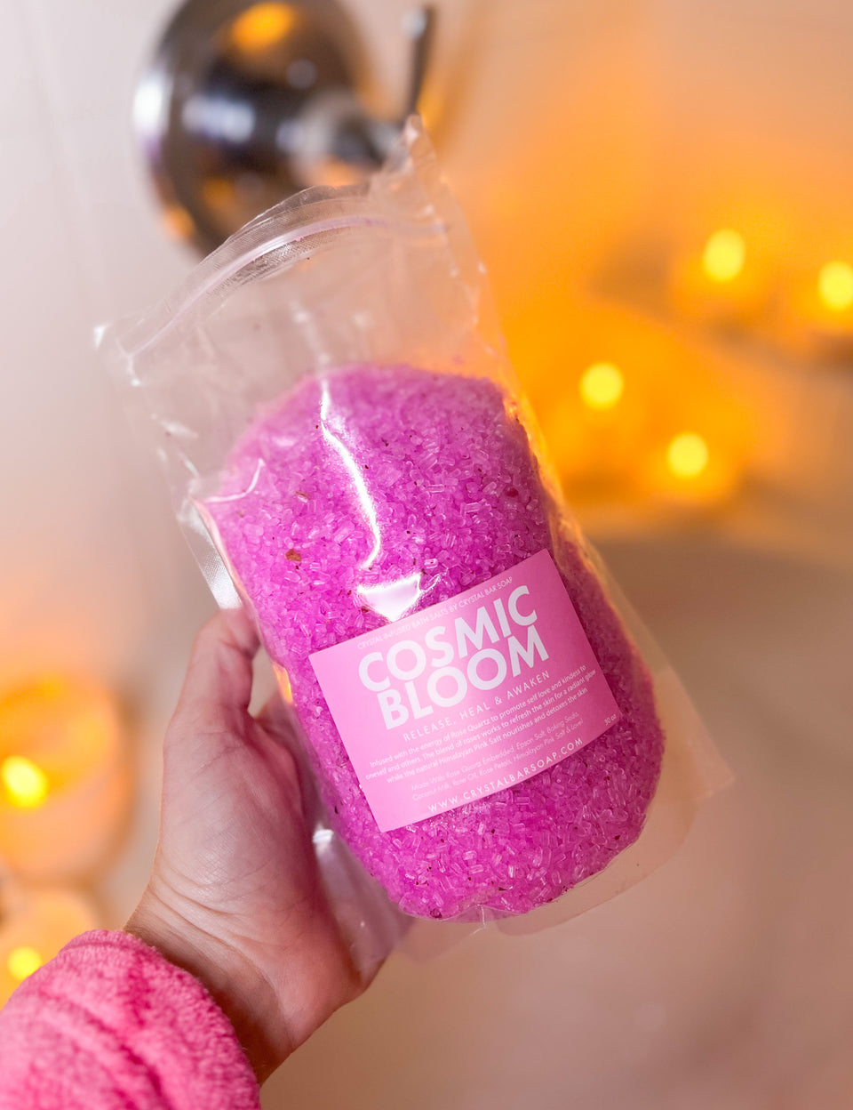 Crystal Bar Soap - Female Owned Crystal Infused Bath Products.